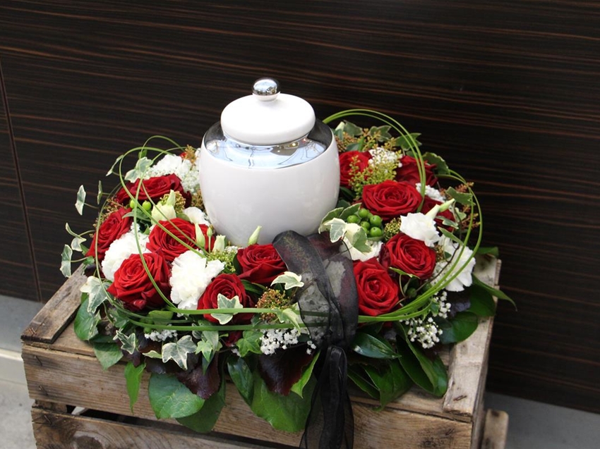 Trauerschmuck - grün erleben Baumer