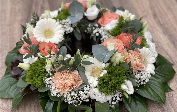 Trauerschmuck - grün erleben Baumer